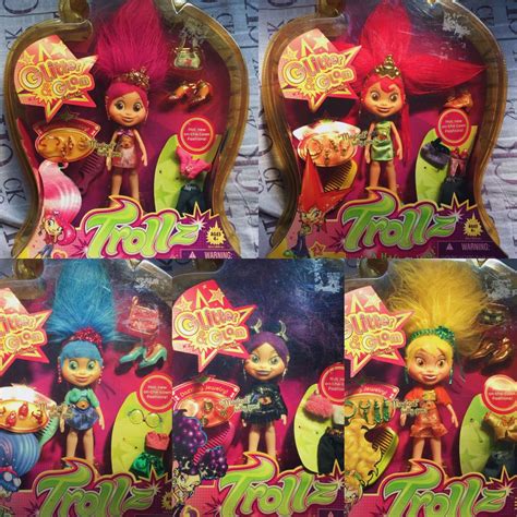Trollz Dolls Fashion Doll Line Of Trolls Amethyst Ruby Sapphire Onyx And Topaz Hobbies
