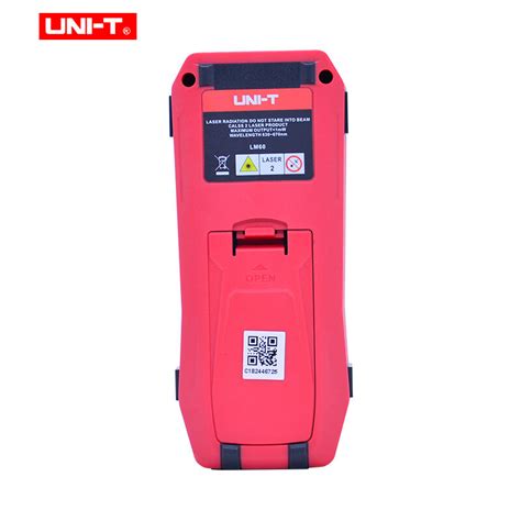 Uni T 40 M 50m 60m 레이저 거리 측정기 디지털 레이저 거리 측정기 배터리 구동 레이저 거리 측정기 테이프 거리