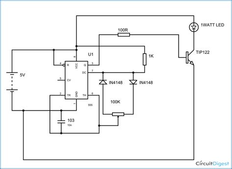 Pwm Led Dimmer Circuit Diagram Dimmer Led Circuit Pwm Diagra