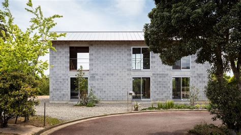 Kkaa Ytaa Uses Concrete Blocks For Minimal Home In Japan