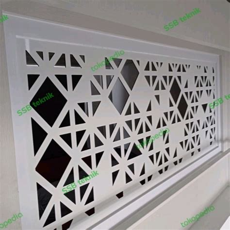 Jual Partisi Acp Laser Cutting Kota Tangerang Ssb Teknik Tokopedia