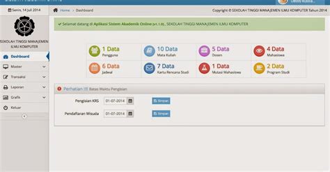 siakad menggunakan codeigniter dan twitterbootstrap
