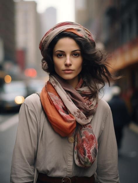 Premium Ai Image Female Model Face