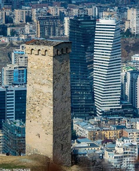 თბილისური სვანური კოშკი Tbilisi Tower Georgian