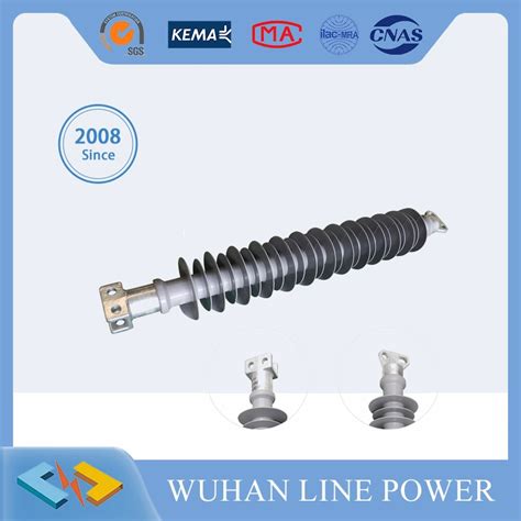 Electrical Power Transmission Silicone Rubber Polymer Line Post Insulator Line Post Insulator