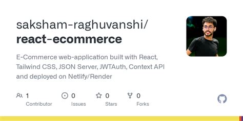 Github Saksham Raghuvanshi React Ecommerce E Commerce Web Application Built With React