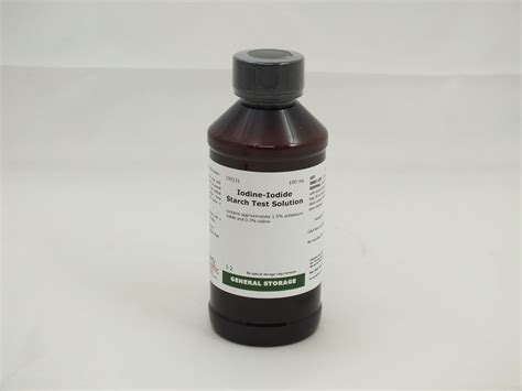 Iodine Starch Test Solution 100 Ml I30131