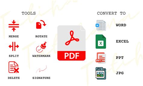 Merge Split Rotate Delete Convert Pdf To Word Excel By Tatihana Fiverr