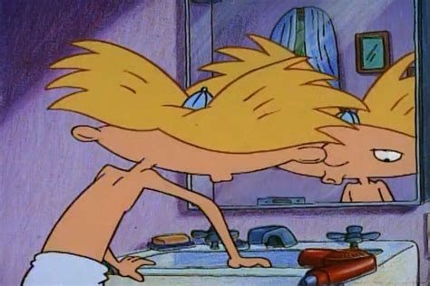 Shirtless Drawn Cartoon Boys And Men Shirtless Arnold Shortman In A Towel