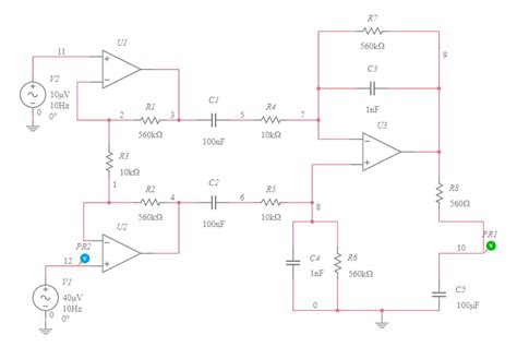 Eeg Circuit Block Diagram