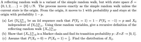A Reflecting Random Walk Is A Variant Of The Simple
