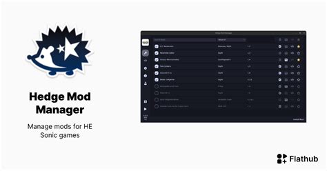 Install Hedge Mod Manager On Linux Flathub