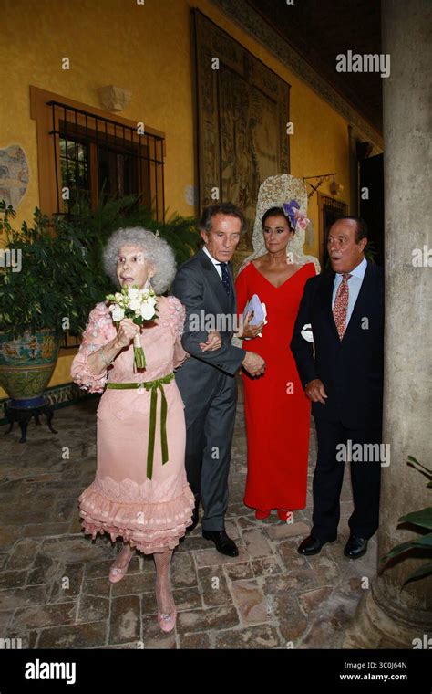 Duchess Of Alba And Alfonso Diez Wedding At Palacio De Duenas In