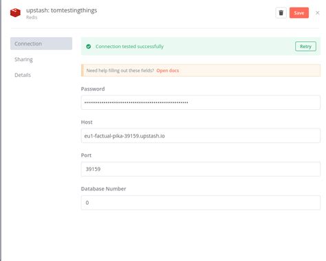 Upstash Redis Connection Questions N8n Community