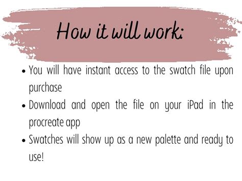 Rome Procreate Color Palette Procreate Swatches IPad Illustration Procreate Art IPad Pro