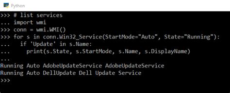 Managing Windows System Administration With Wmi And Python