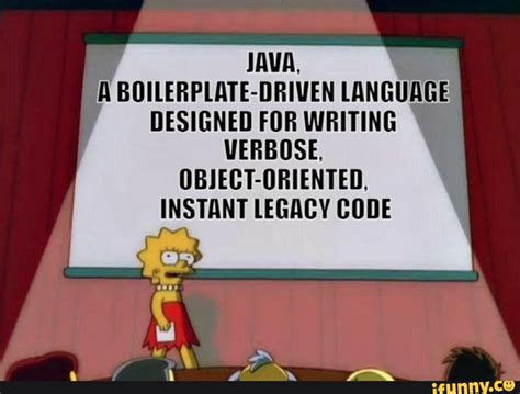 Java A Boilerplate Driven Language Designed For Writing Verbose