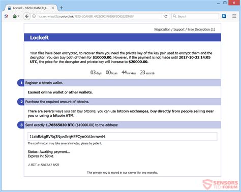 Remove LockeR Ransomware Restore Files