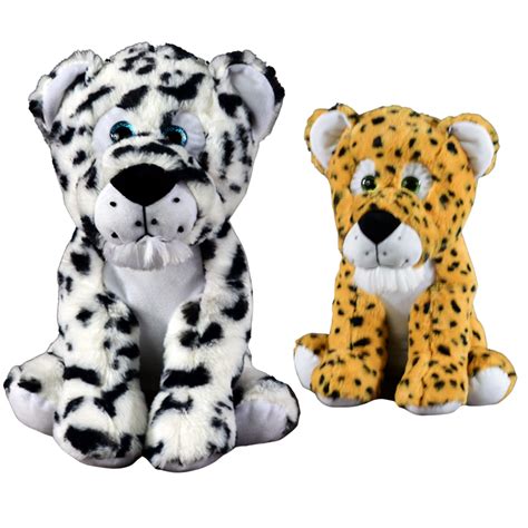 Leopard Stuffed Plush Toy Bj Toy Company Inc