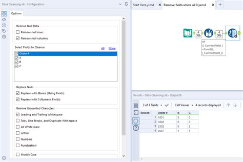 Solved How To Remove Columns That Are All Zeros Alteryx Community