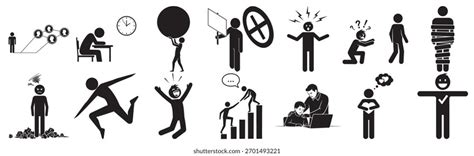 2 Thousand Stick Figures Different Poses Royalty Free Images Stock