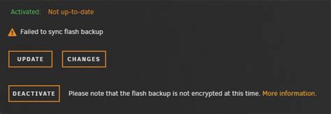 Issue With Connect Plugin Failed To Sync Flash Backup Page 2