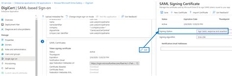 configure single sign on with saml