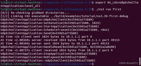Ns3学习记录（三）：logand命令行操作andtracingns3 Commandline Csdn博客