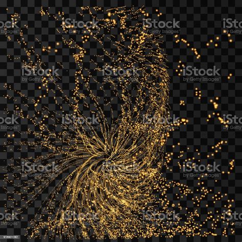 추상 과학 또는 기술 배경 동적 입자 배열입니다 벡터 일러스트입니다 가능성에 대한 스톡 벡터 아트 및 기타 이미지 가능성 가리기 가상현실 Istock
