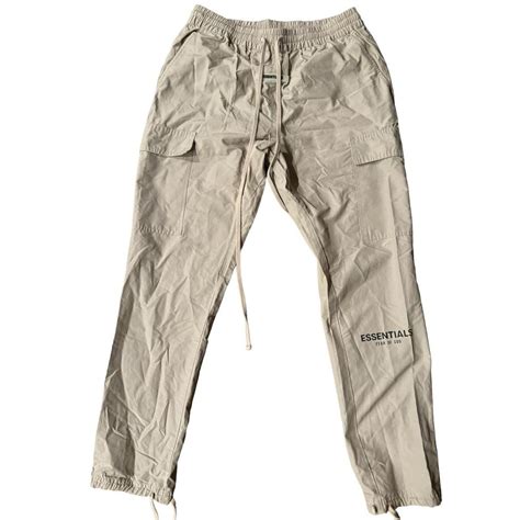 Fear Of God Essentials Cream Track Depop