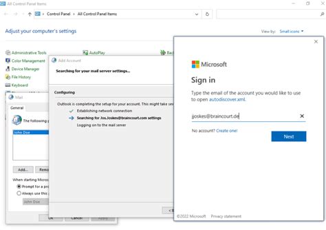 Outlook 20162019 Click To Run Adding Multiple Office 365 E Mail Profiles Sorry Another