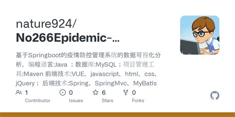 Github Nature924no266epidemic Prevention And Control Management