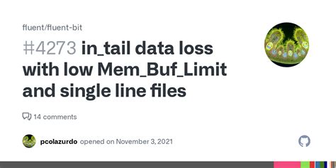 Intail Data Loss With Low Membuflimit And Single Line Files · Issue 4273 · Fluentfluent Bit
