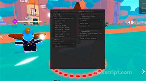 Anime Battle Simulator KillAura Auto Farm Walkspeed Scripts RbxScript
