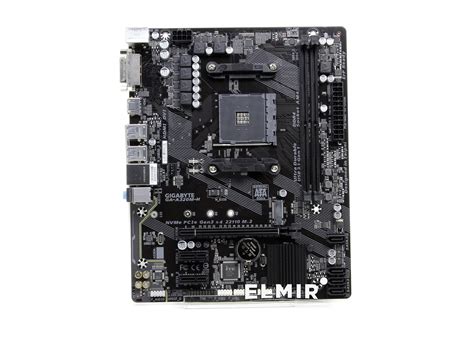 Материнская плата s-AM4 AMD A320 Gigabyte GA-A320M-H mATX купить ...