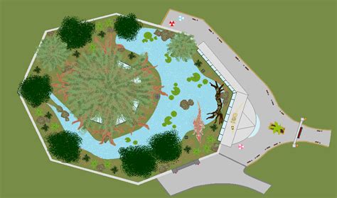 Jurassic World Spinosaurus Swamp Paddock By Jurassicworldfan On Deviantart
