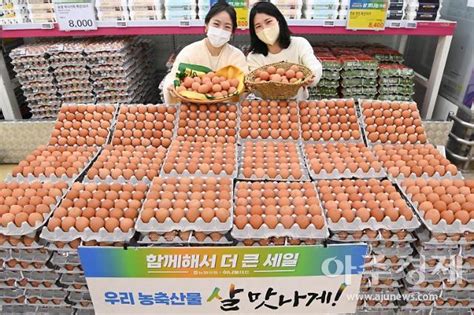 [포토] 농협유통 물가 안정을 위해 계란 특별 할인 판매 실시 아주경제