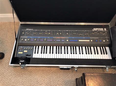 Matrixsynth Roland Jupiter 6 Keyboard Synthesizer With Europa
