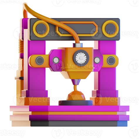 3d Printer Technology Illustration 3d 43236529 Png