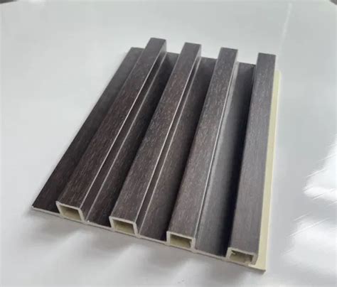 Exterior WPC Wall Cladding Wood Grain Roofing Ceiling Interior WPC Timber Composite Facade Slat