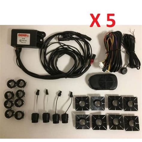 Radar De Recul Avec Buzzer A 4 Capteurs Gemini Laserline 12v Et 24v Prix Par 5 Pieces Minimum
