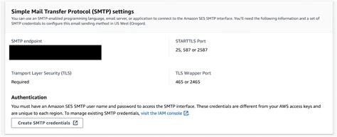 Solution Amazon Ses 530 Authentication Required