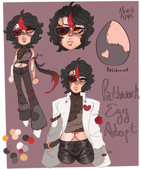 Patchwork Egg Reveal By Meat Adopts On Deviantart