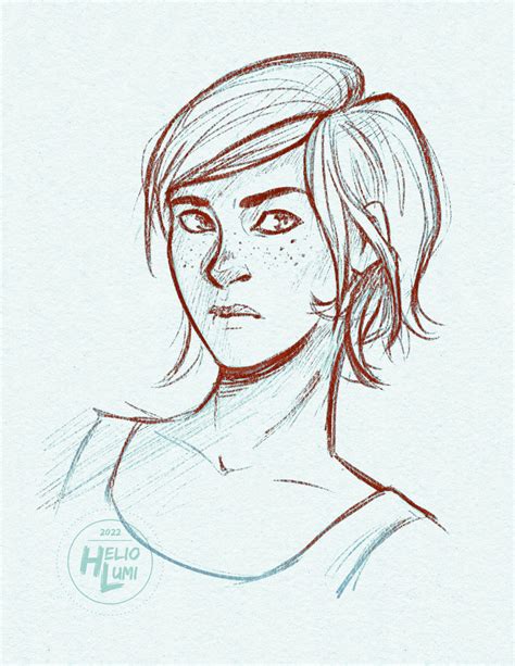 Sketch Comm Ellie By Heliolumi On Deviantart
