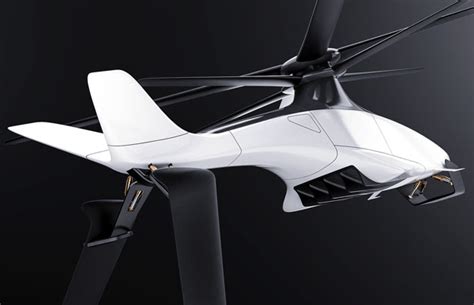 Robodrone Futuristic Concept Flying Drone For Airspace Circuit Racing Tuvie Design