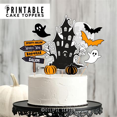 Spooky Cake Toppers