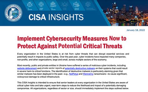 5 Free Resources From The Cybersecurity And Infrastructure Security Agency Cisa Help Net