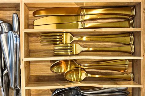 The 11 Best Gold Flatware Sets According To Our Editors