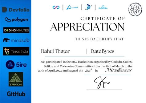 I2c2 Hackathon Development Winning Innovation Team Success