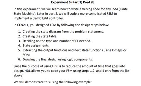 Solved In This Experiment We Will Learn How To Write A Chegg